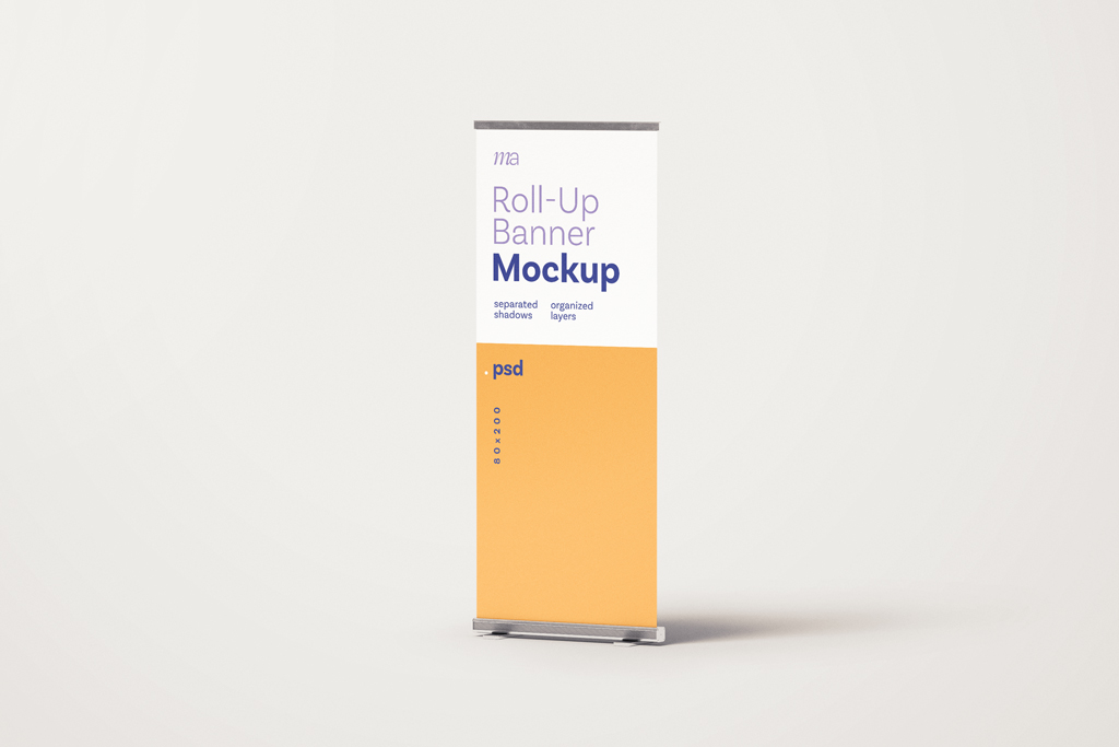 Pull up Banner Mockup Mockup World Pull up Banner Mockup Mockup World