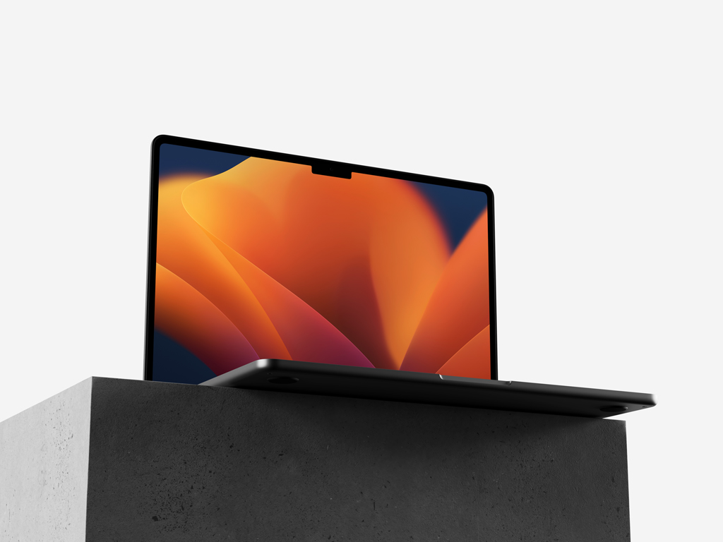 M2 MacBook Pro Mockup - Mockup World