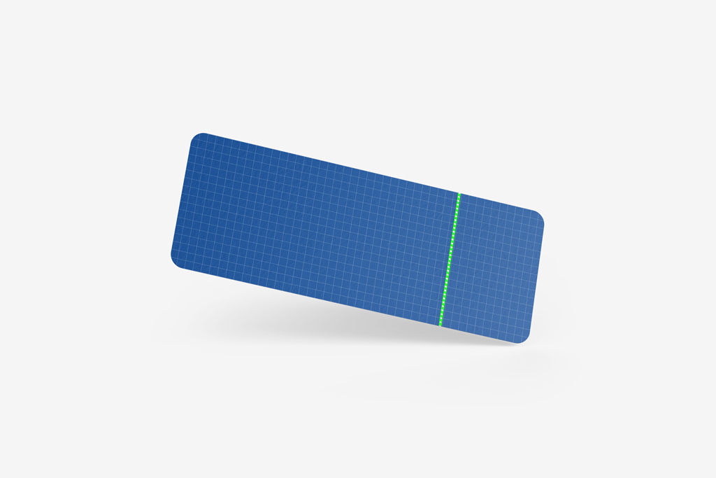 Event Ticket with round Corners Mockup - Mockup World