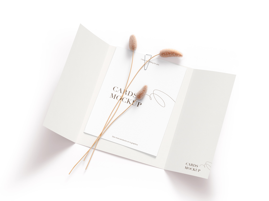 Elegant Invitation Card Mockup - Mockup World