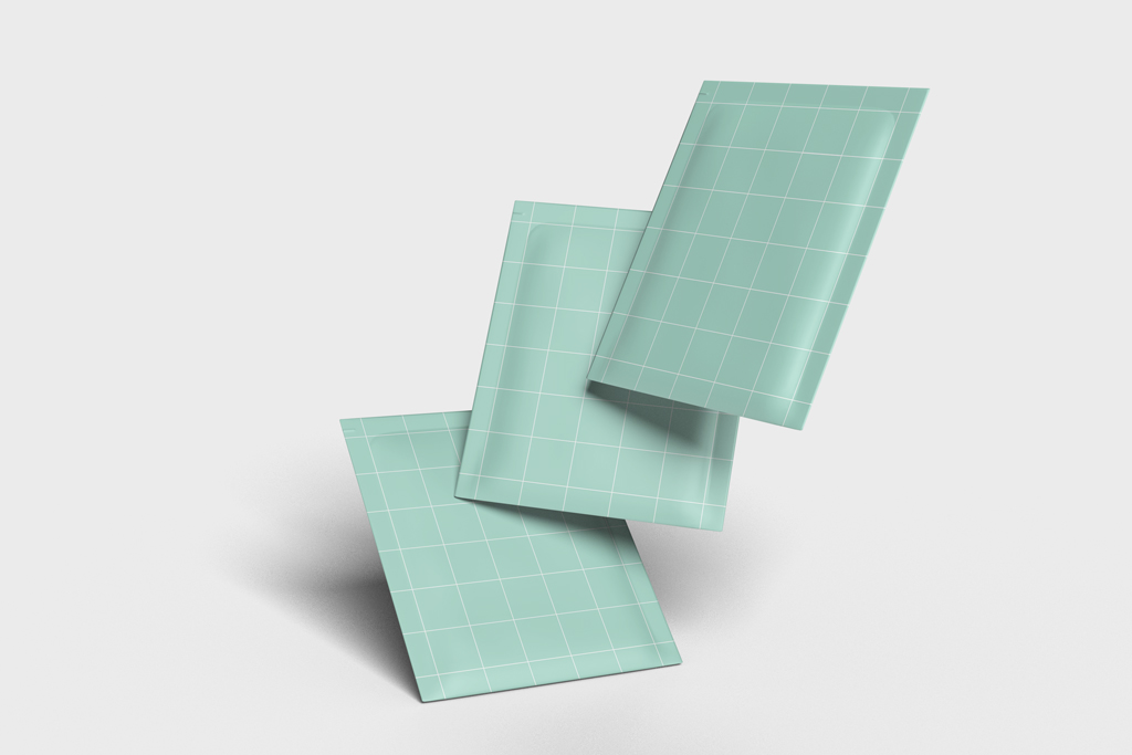 Small Sachets Mockup - Mockup World