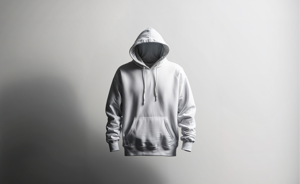 Hoody (Ghost-Style) Mockup - Mockup World