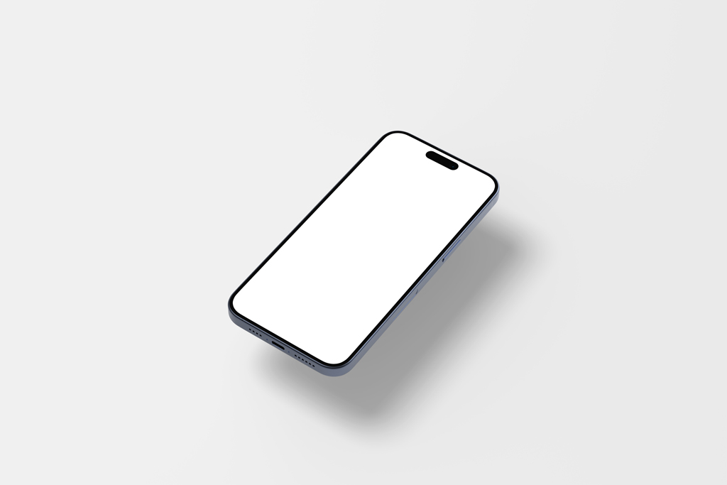 Floating iPhone 16 Pro Max (all Colors) Mockup - Mockup World