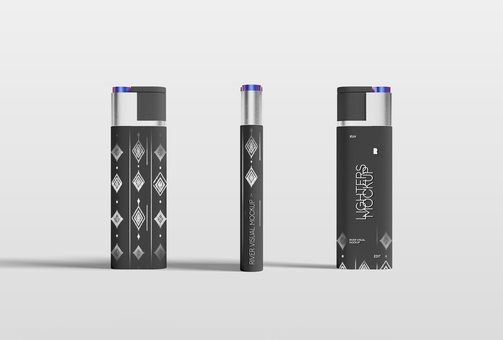 Disposable Lighter Mockup - Mockup World