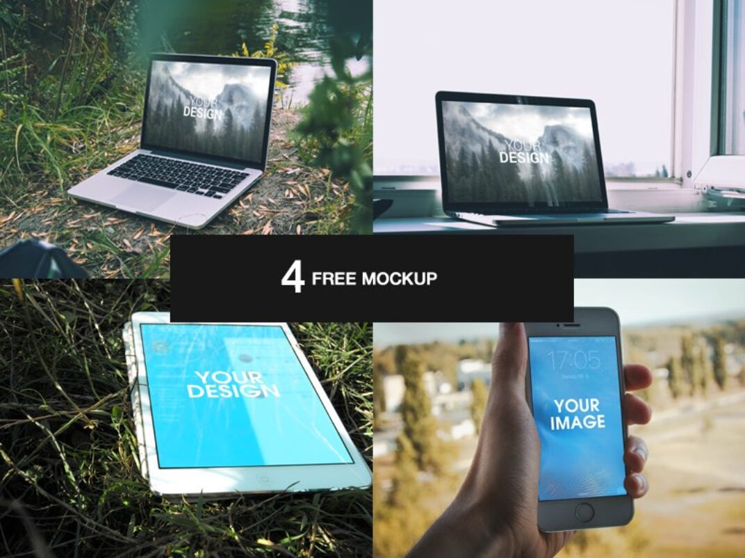Apple Devices Mockup Bundle - Mockup World