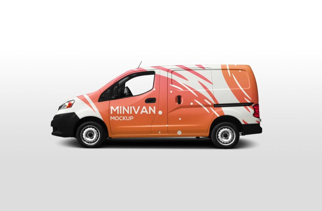 Minivan Mockup - Mockup World
