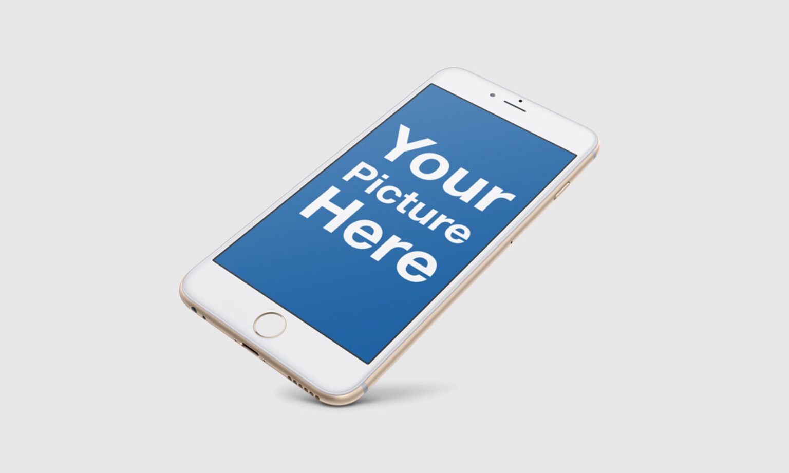 Set of floating iPhone Mockups - Mockup World