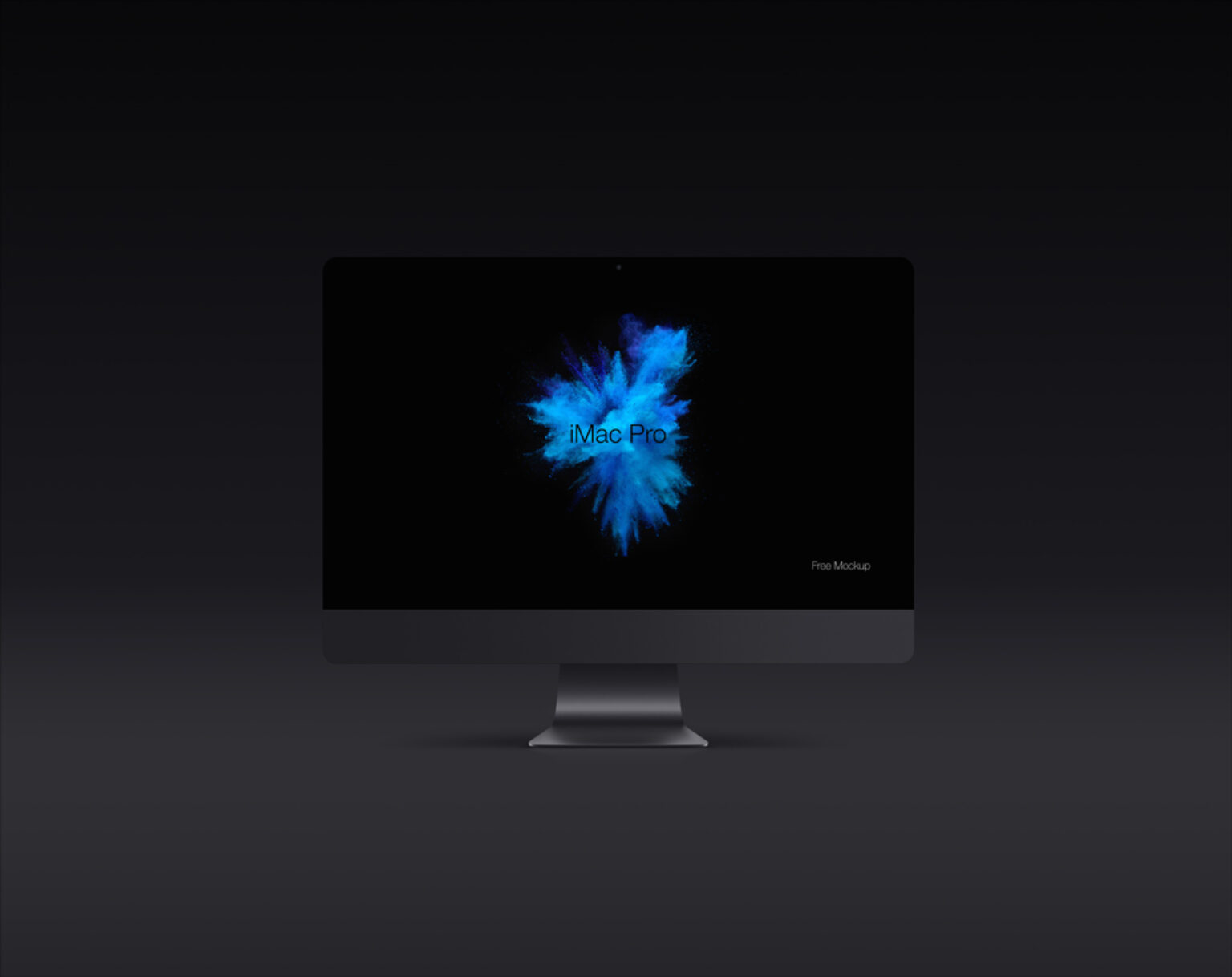 iMac Pro Vector Shapes Mockup - Mockup World