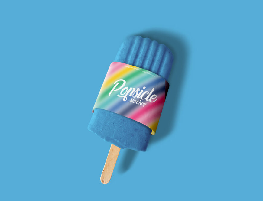 Popsicle Ice Cream Mockup - Mockup World