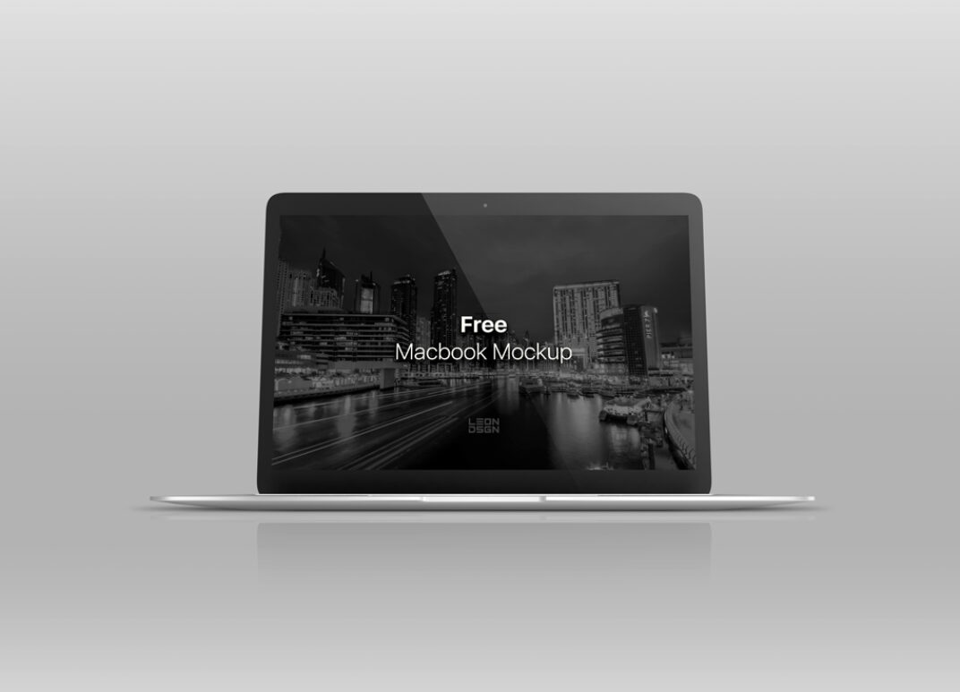 MacBook Air (Front View) Mockup - Mockup World