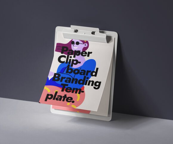 Paper Clipboard Mockup - Mockup World