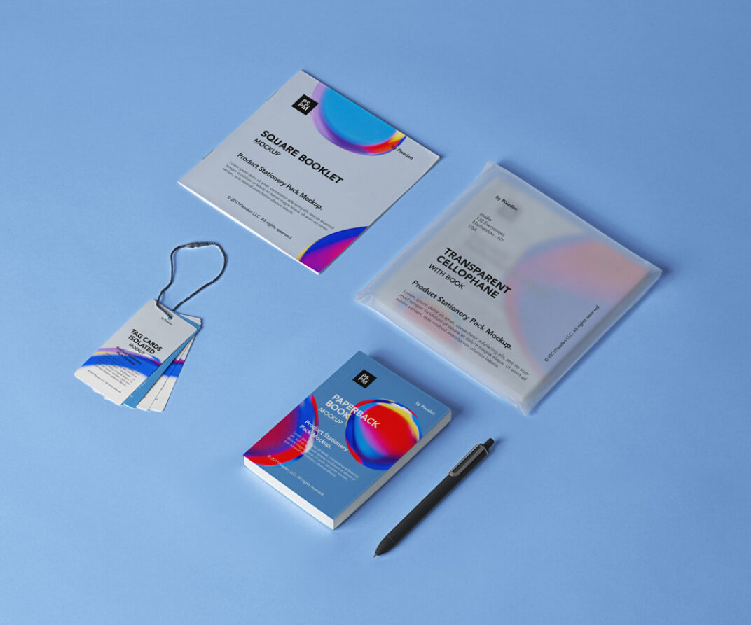 Book and Booklet Mockup - Mockup World