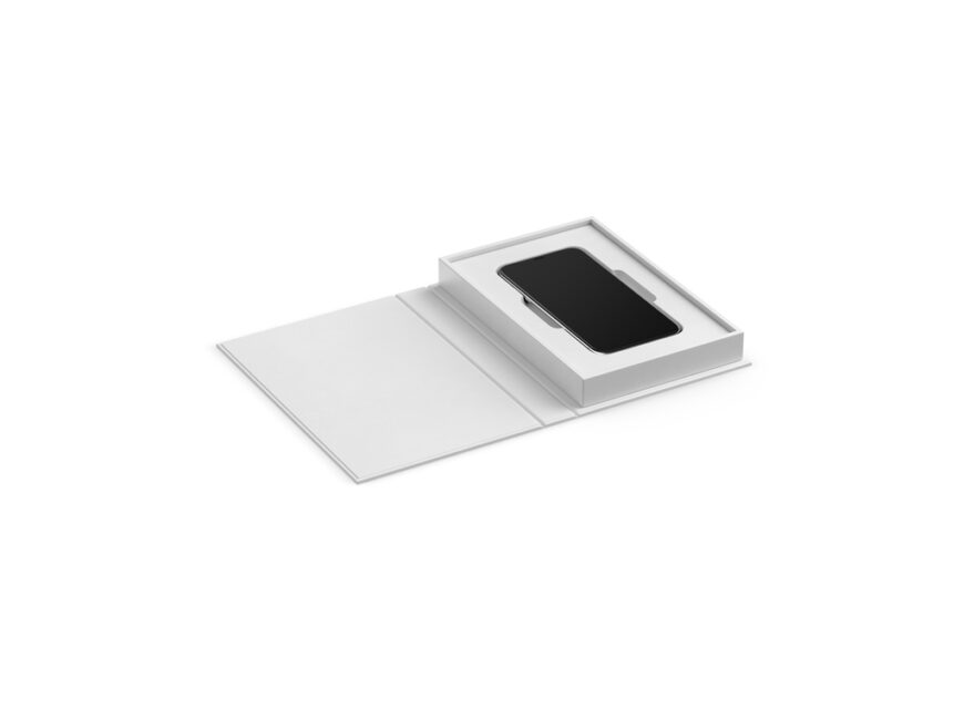 iPhone in Gift Box Mockup - Mockup World
