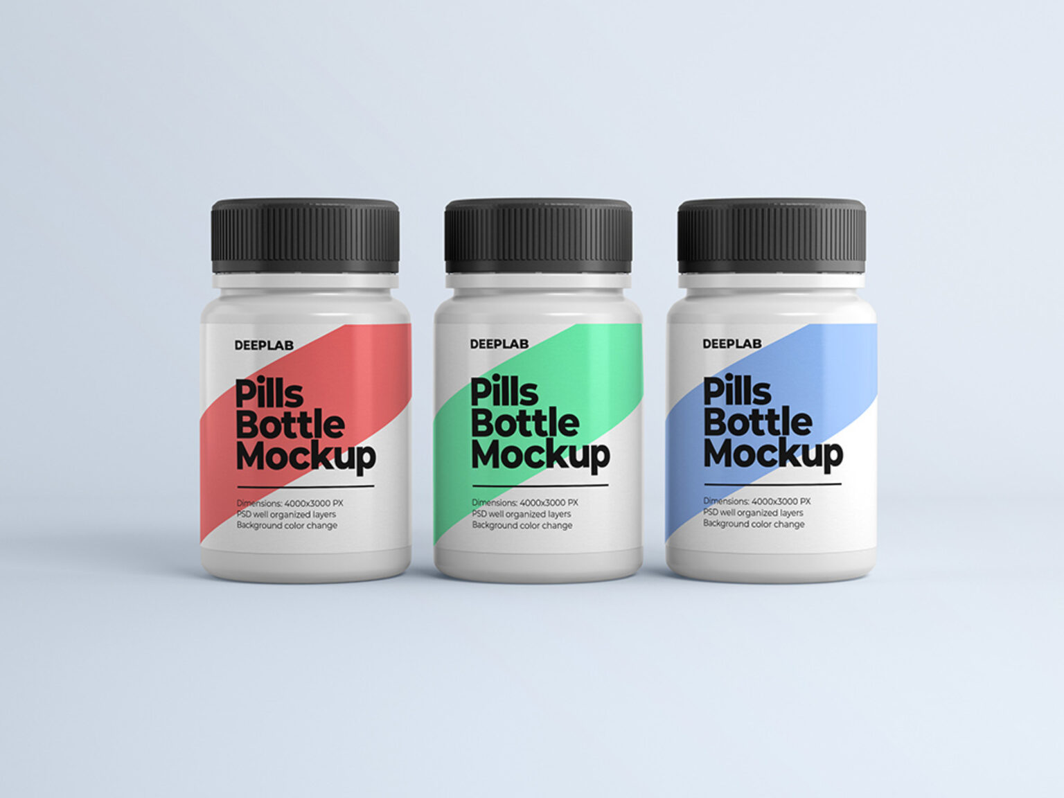 Pill Jar Mockup Bundle - Mockup World