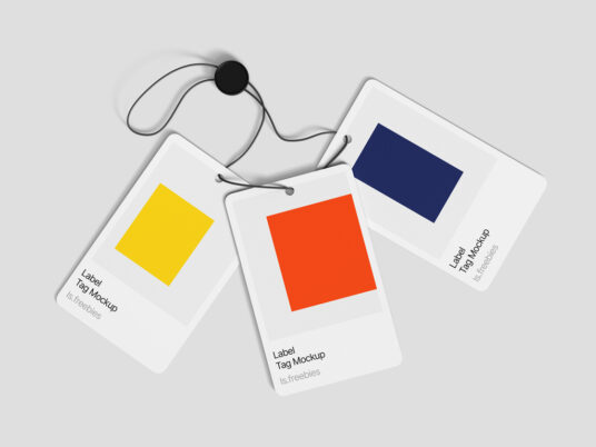 Tags Mockup - Mockup World