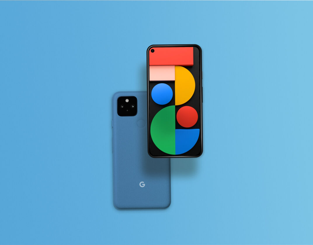 Google Pixel 5 Mockup - Mockup World