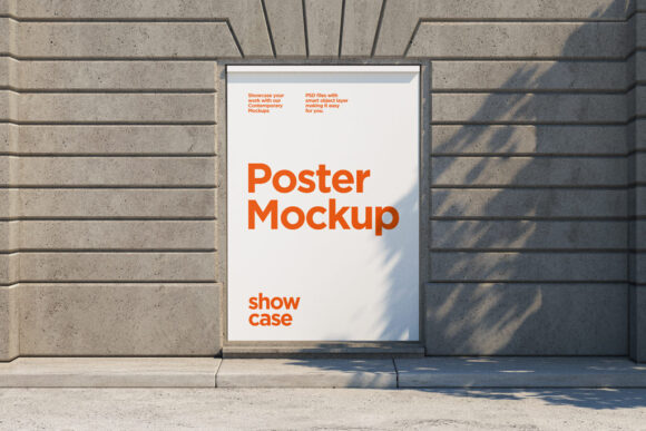 Urban Poster Mockup - Mockup World