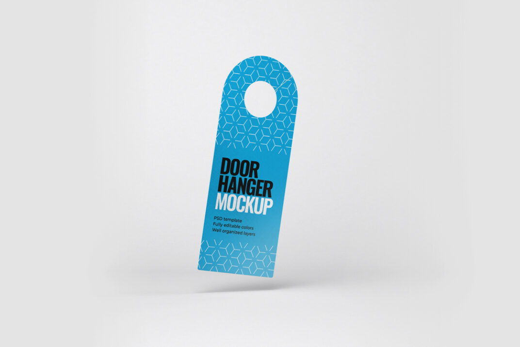 Door Handle Hanger Mockup - Mockup World