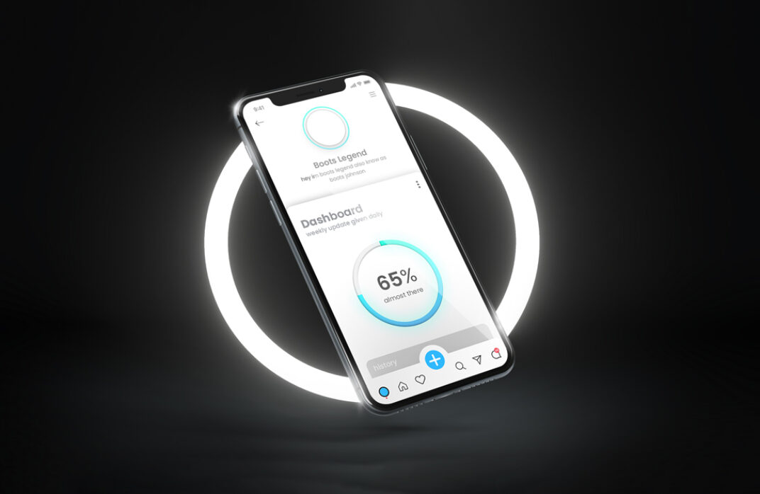 iPhone UI Mockup - Mockup World