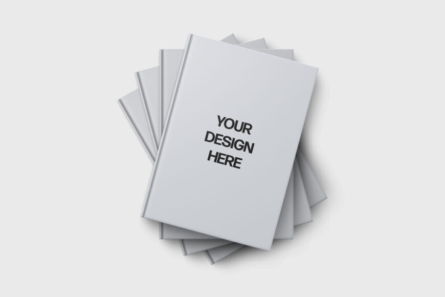 Book Stack Mockup - Mockup World