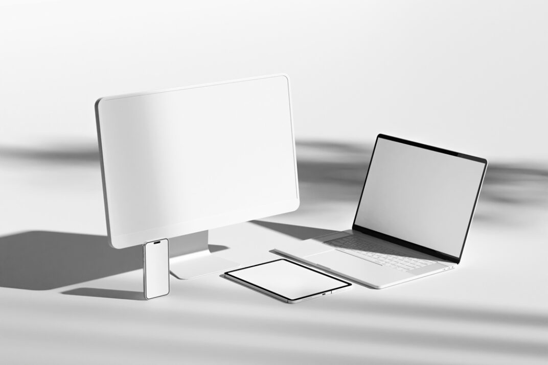 Responsive Devices (UX/UI) Mockup - Mockup World