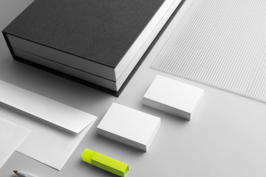 Modern Stationery Branding Mockup - Mockup World