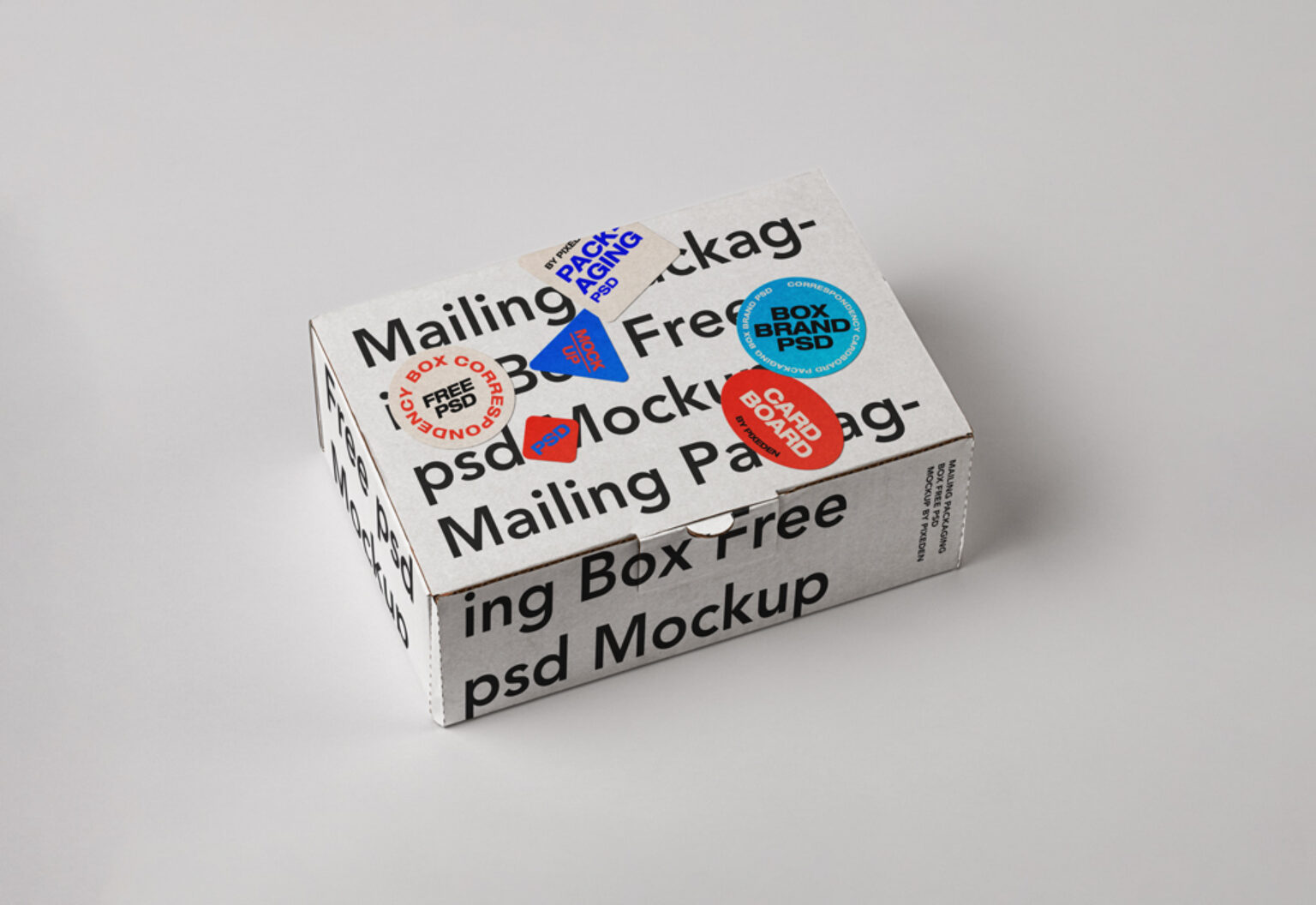 Parcel Mockup - Mockup World