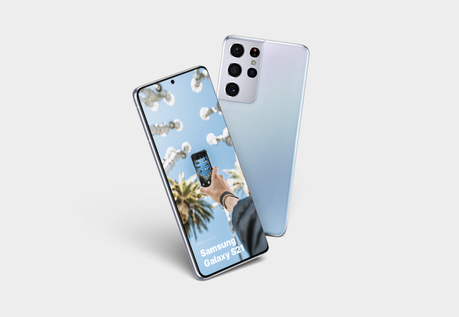 Samsung Galaxy S21 Ultra Mockup Set - Mockup World