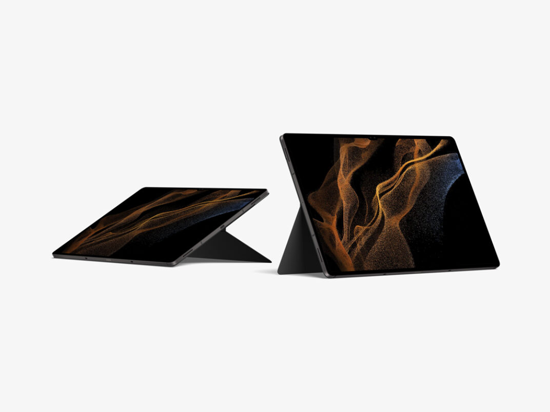 Samsung Tab S8 Ultra Mockup Set - Mockup World