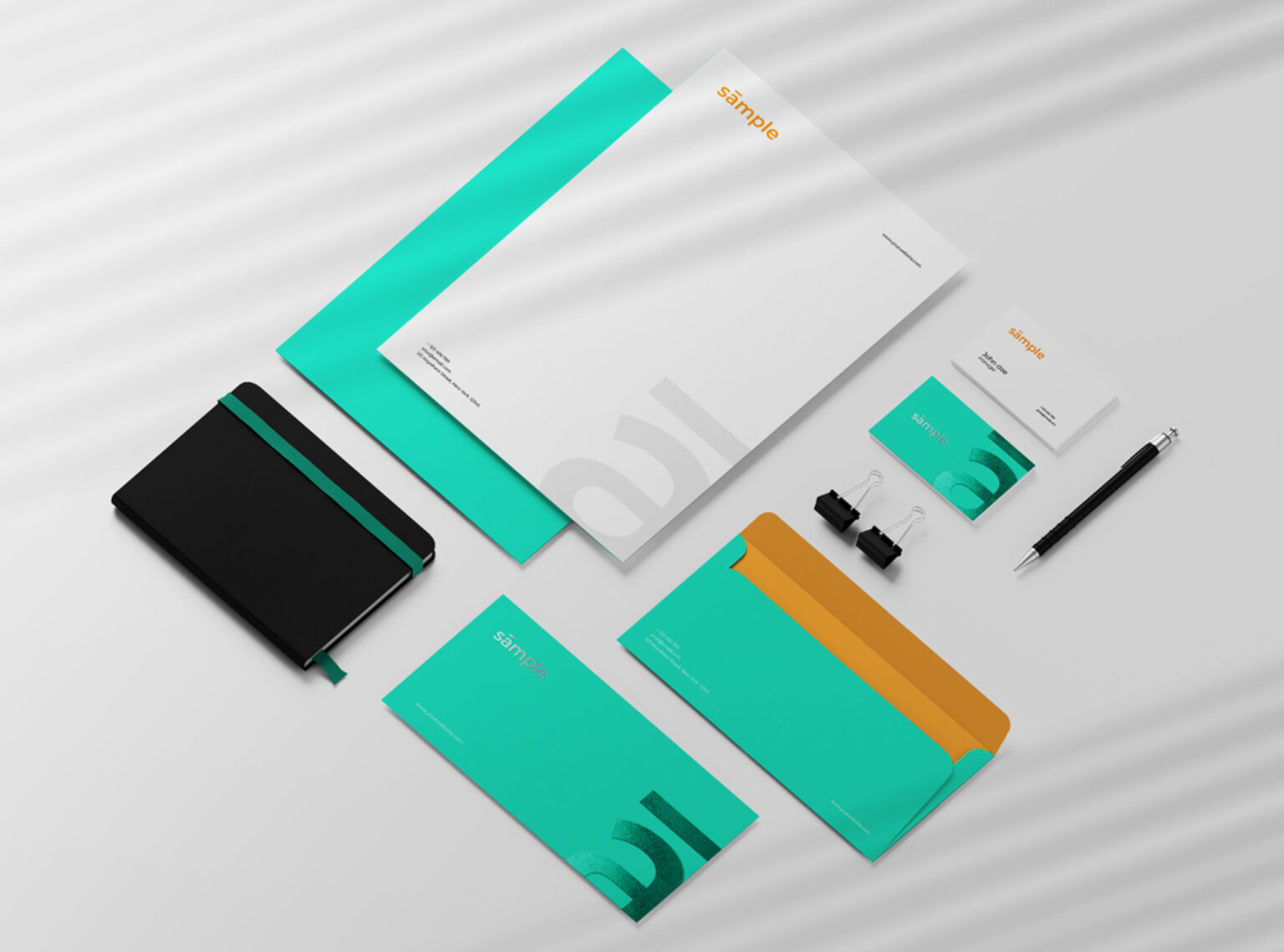 Branding and Stationery Mockup Set - Mockup World