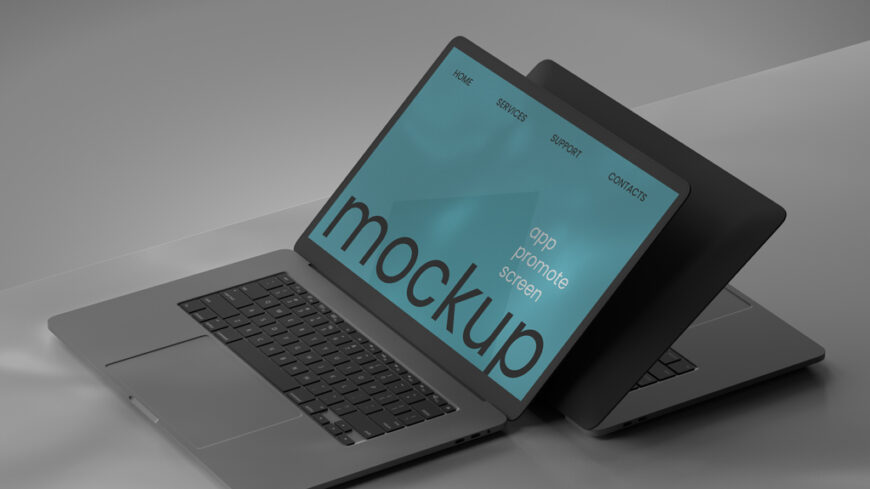 Rendered MacBook Pro Mockup Collection - Mockup World