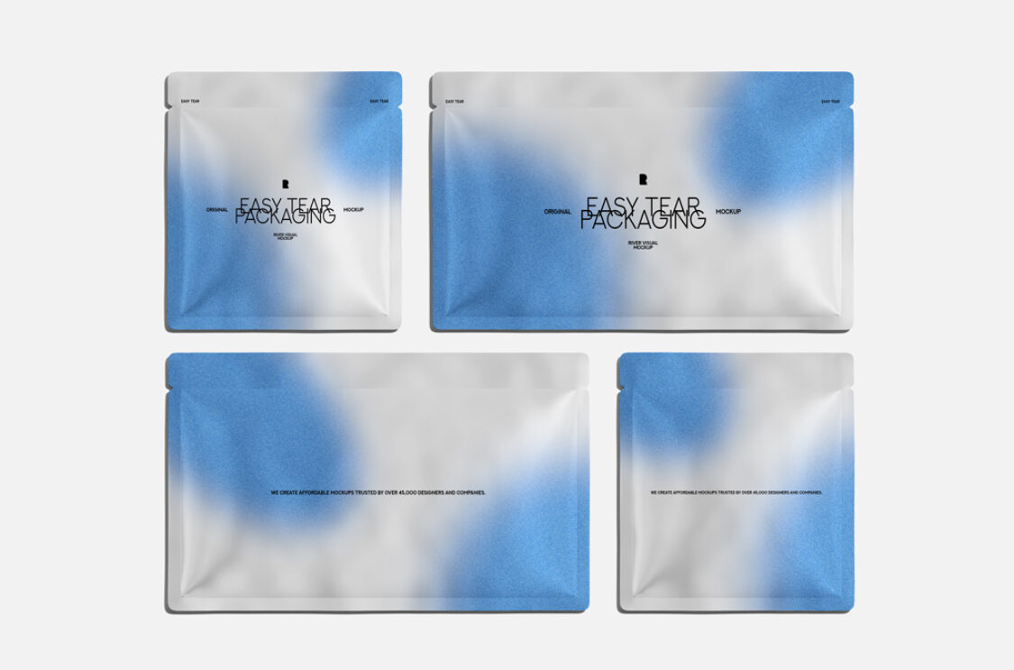 Wrapped Packet Mockup - Mockup World