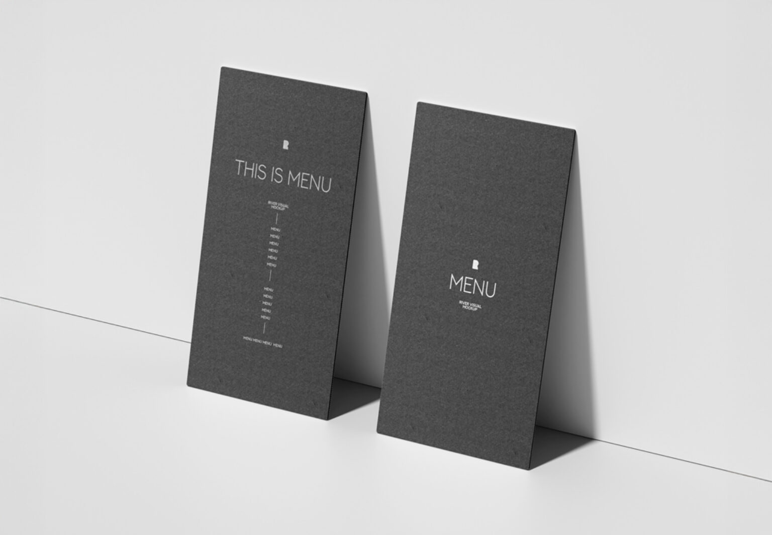 Slim Restaurant Menu Mockup - Mockup World