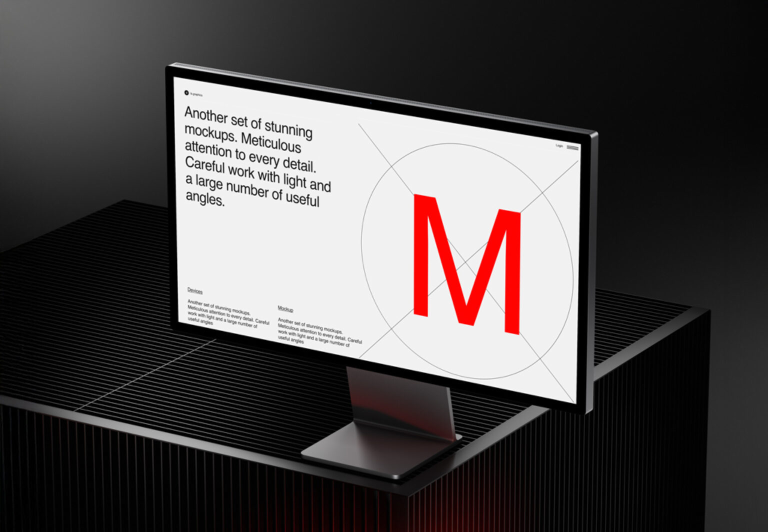 Apple Studio Display Mockup - Mockup World