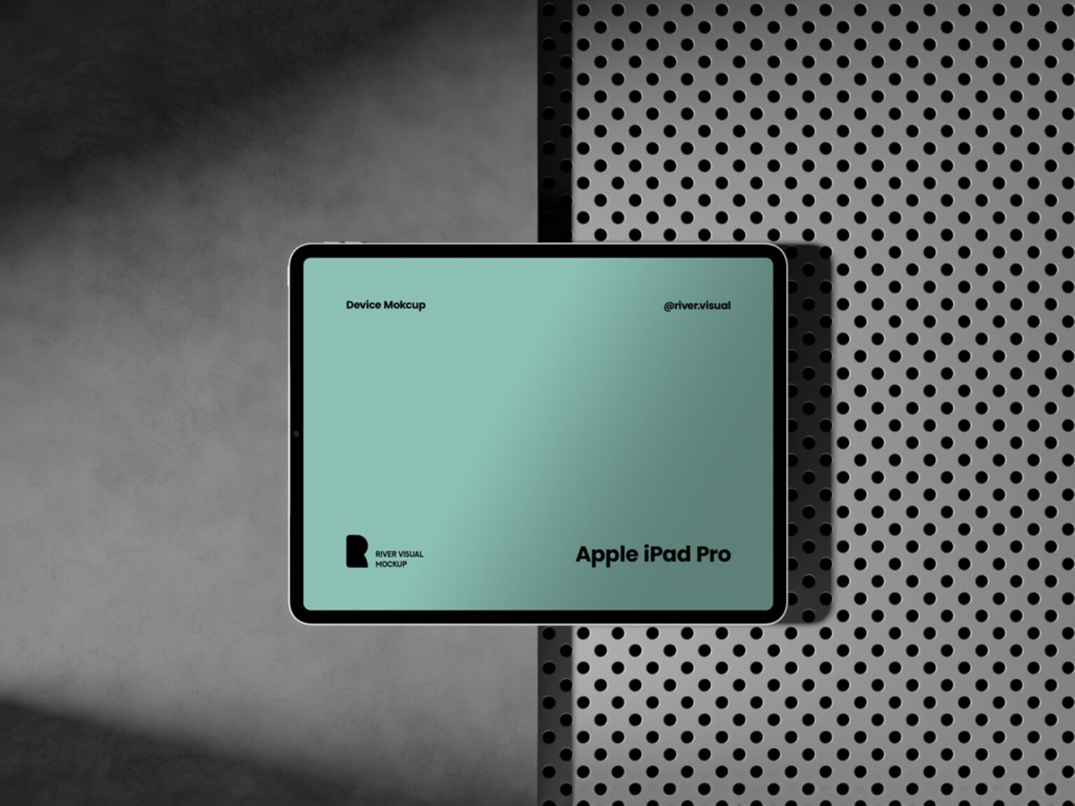 Top View iPad Pro Mockup - Mockup World