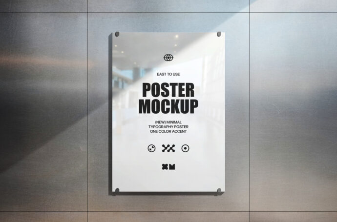 Press Conference Backdrop Mockup - Mockup World